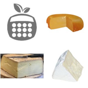 Which cheese has the most cholesterol?